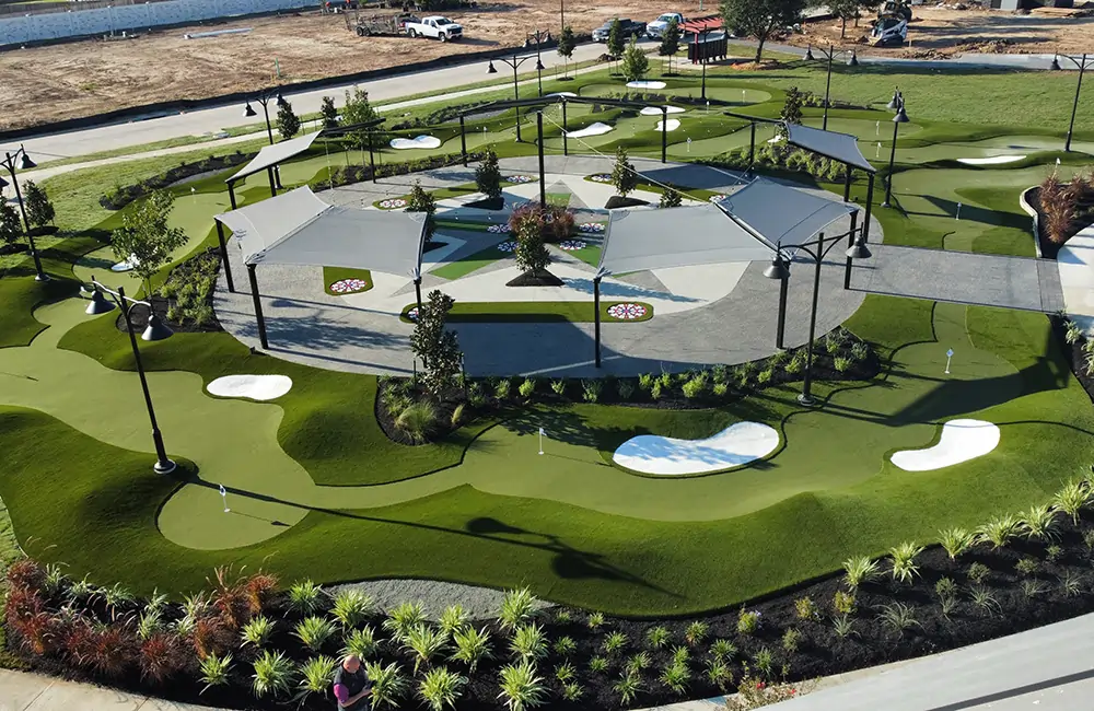 Dell Webb Artificial Grass Project | Artificial Mini Golf Grass | SYNLawn